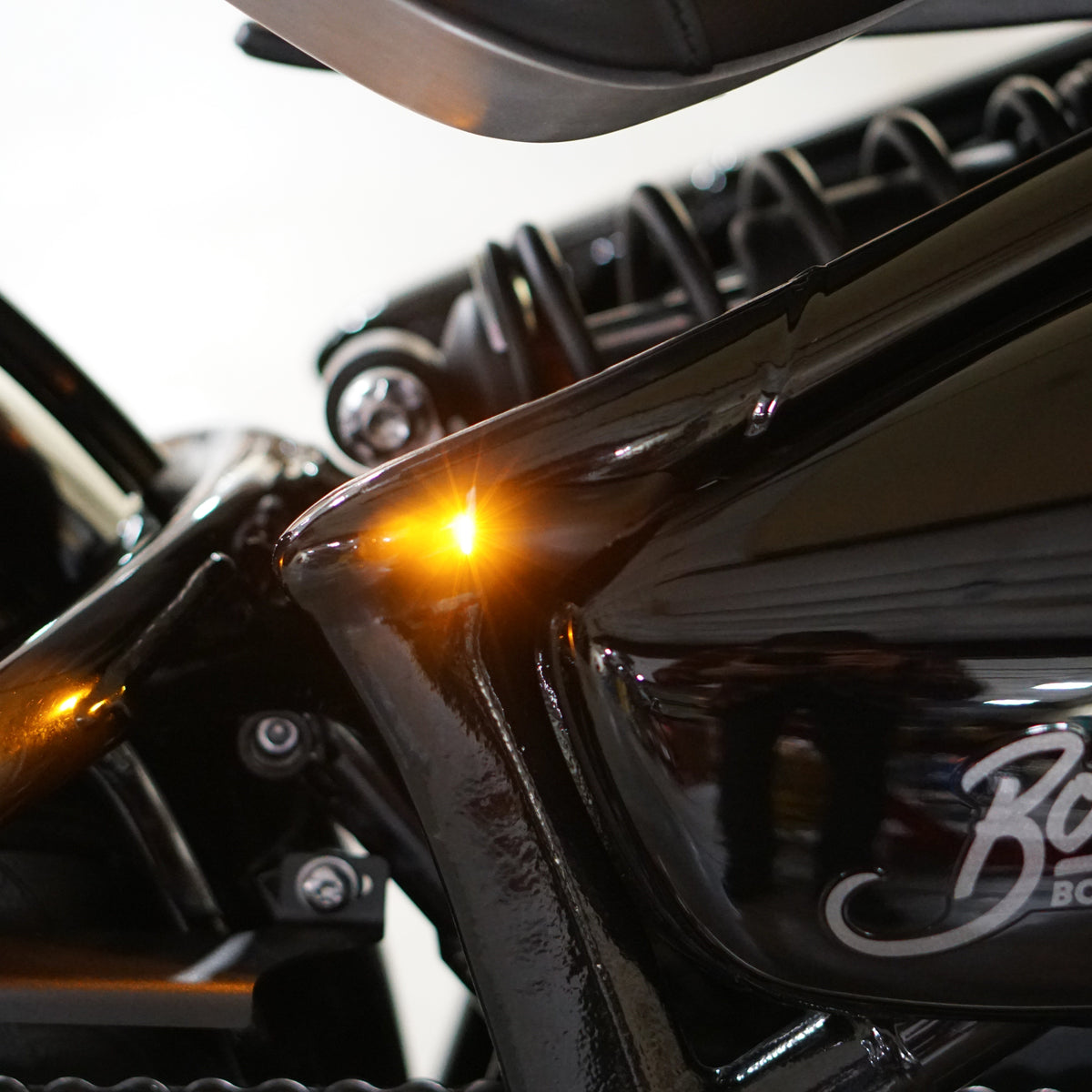 Triumph Bobber Machined Frame Rail Turn Kits - Featuring Kellermann At – Brogue Motorcycles