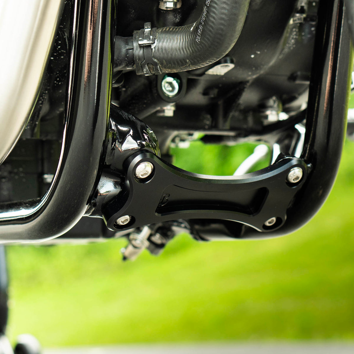 Triumph Bobber Machined Frame Cradle Brace Stiffener - Brogue Moto ...