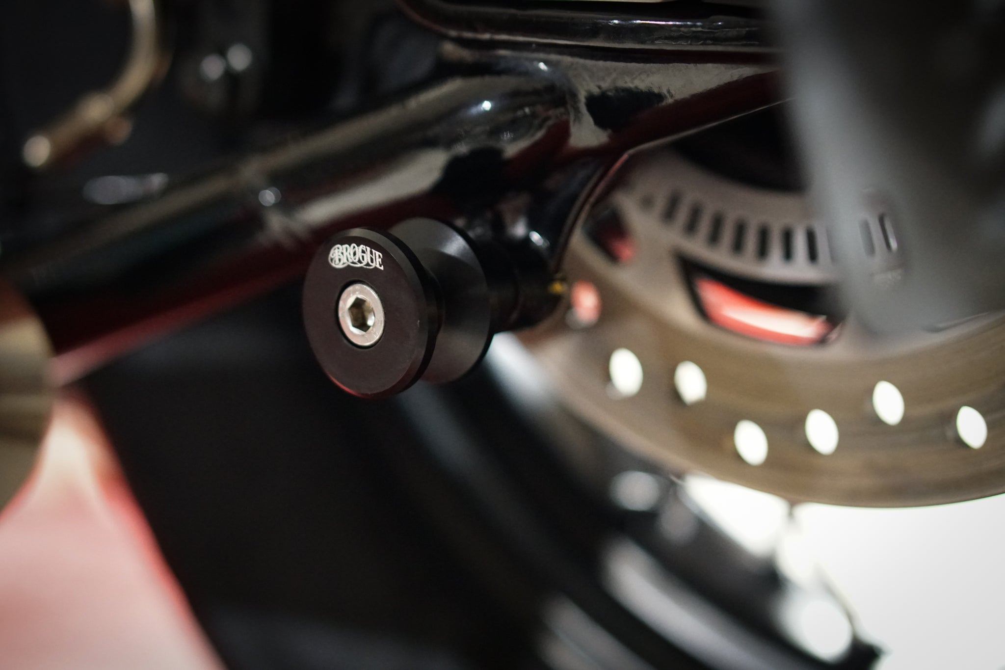 Swingarm Paddock Stand Bobbin Spools - M8 Thread - Brogue Moto - Unive ...