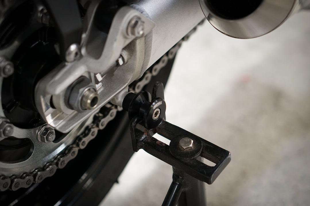 Swingarm Paddock Stand Bobbin Spools - M8 Thread - Brogue Moto - Unive ...