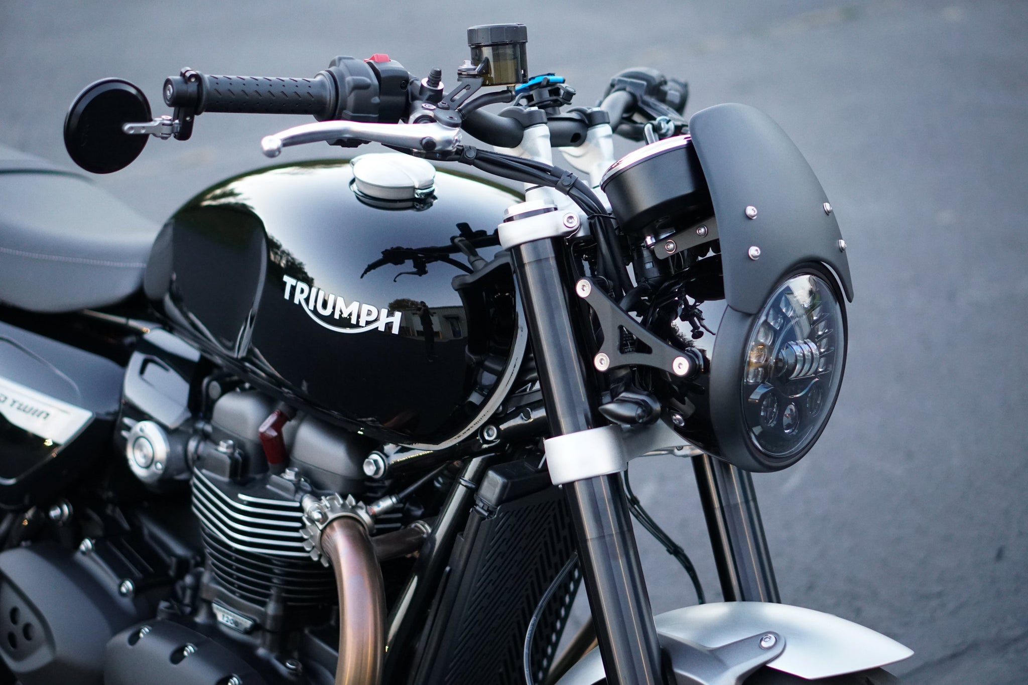 Triumph Speed Twin 1200 Machined Headlight Bracket Kit - 2021-2024 ...