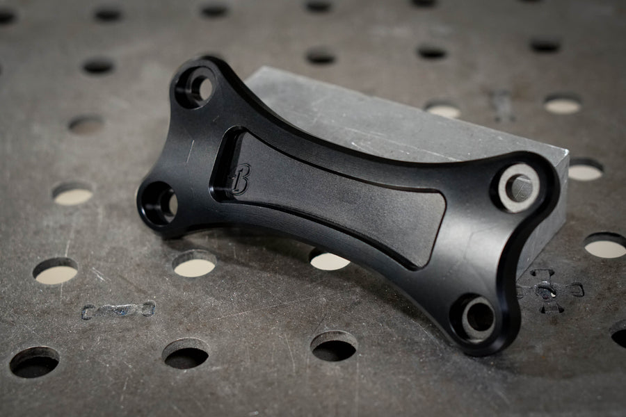 Triumph Bobber Machined Frame Cradle Brace Stiffener - Brogue Moto ...