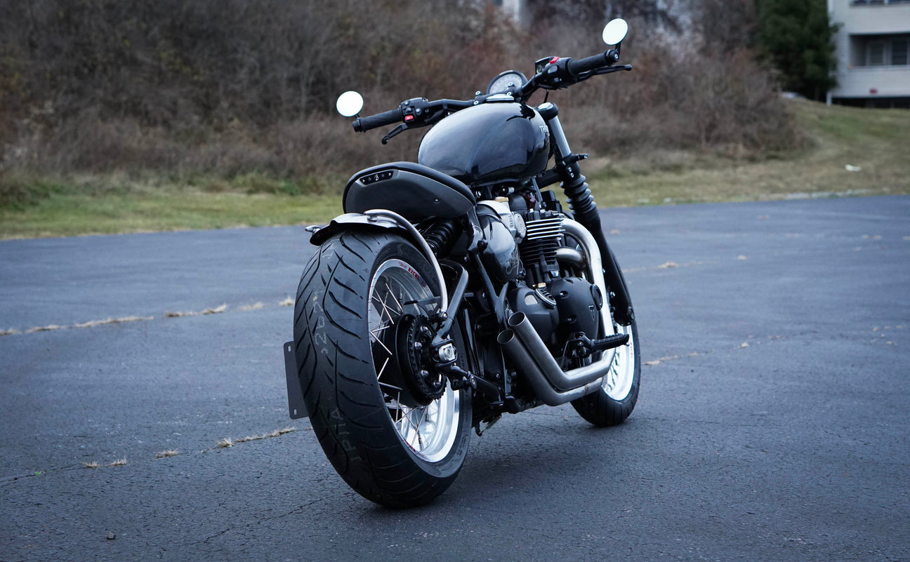Triumph Bobber Custom Excel Wide Wheel - Spoke and Rim Kits - Brogue M ...