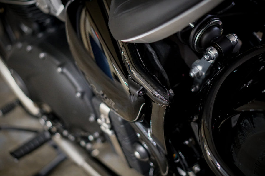 Triumph Bobber Machined Frame Rail Turn Kits - Featuring Kellermann At ...