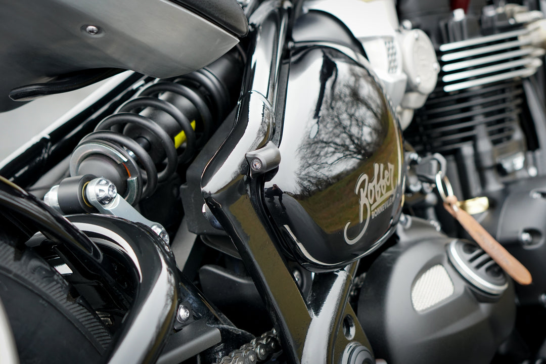 Triumph Bobber Machined Frame Rail Turn Kits - Featuring Kellermann At ...