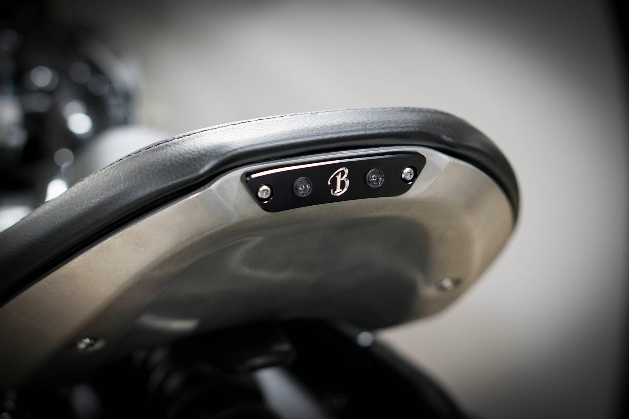 Triumph Bobber Machined Rear Seat Brake Kit - Kellermann Atto Integral ...