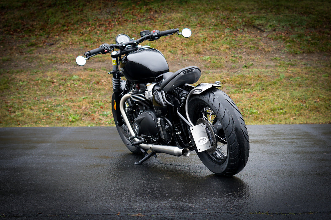 Triumph Side Axle Mount License Plate Bracket - Fits All 2016+ Triumph ...