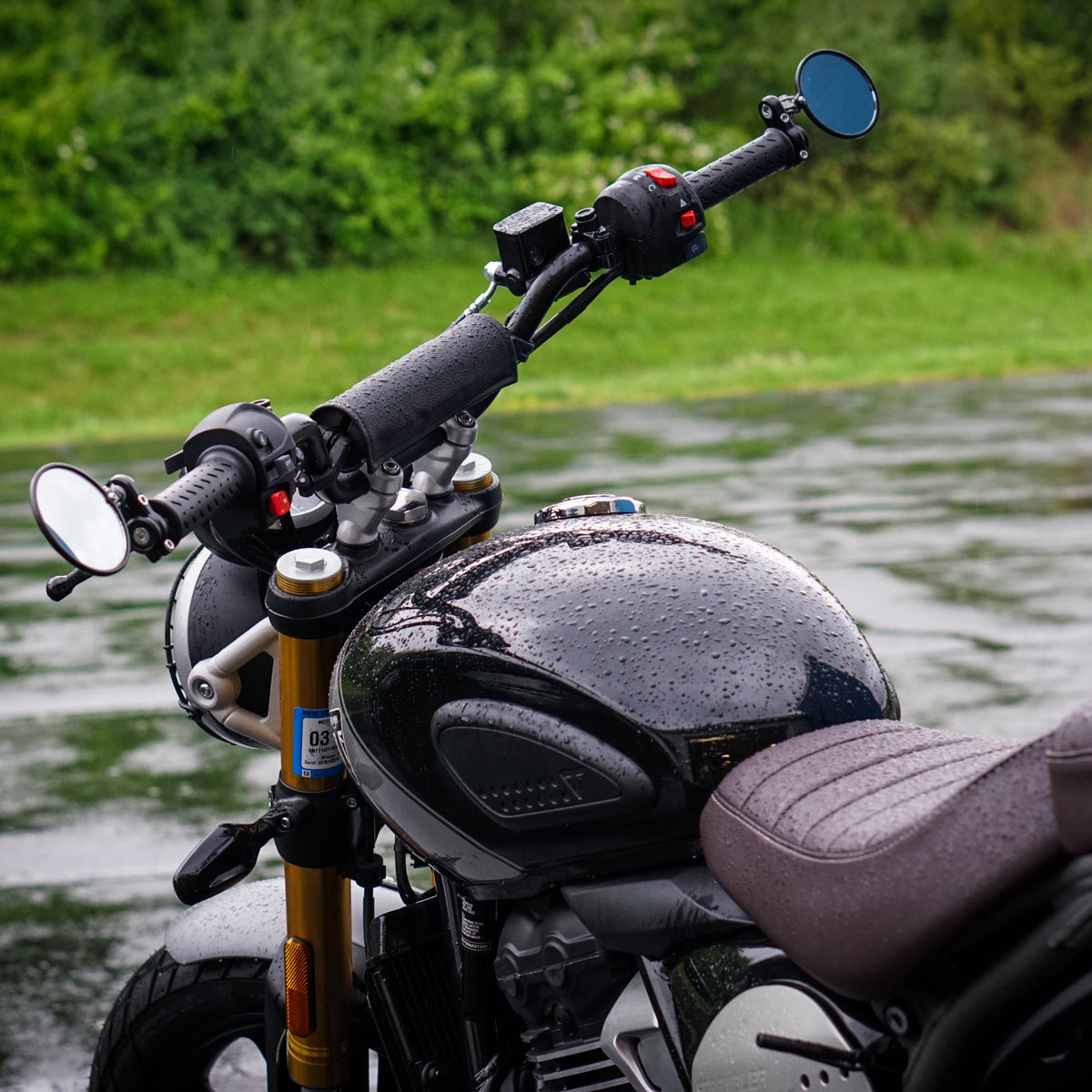 Triumph Speed 400 & Scrambler 400 X Bar End Mirror Kits – Brogue ...