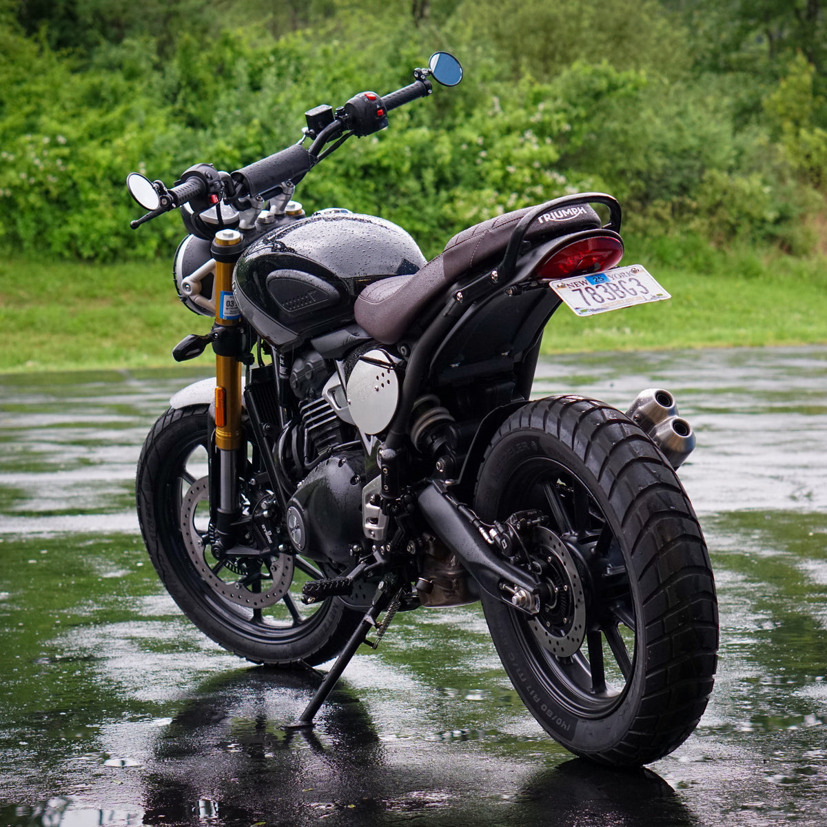 Triumph Speed 400 & Scrambler 400 X Bar End Mirror Kits – Brogue ...