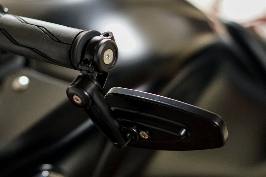 Yamaha MT-09 - Brogue Machined Low Pro Bar End Mount & Mirror Kits - 2 ...