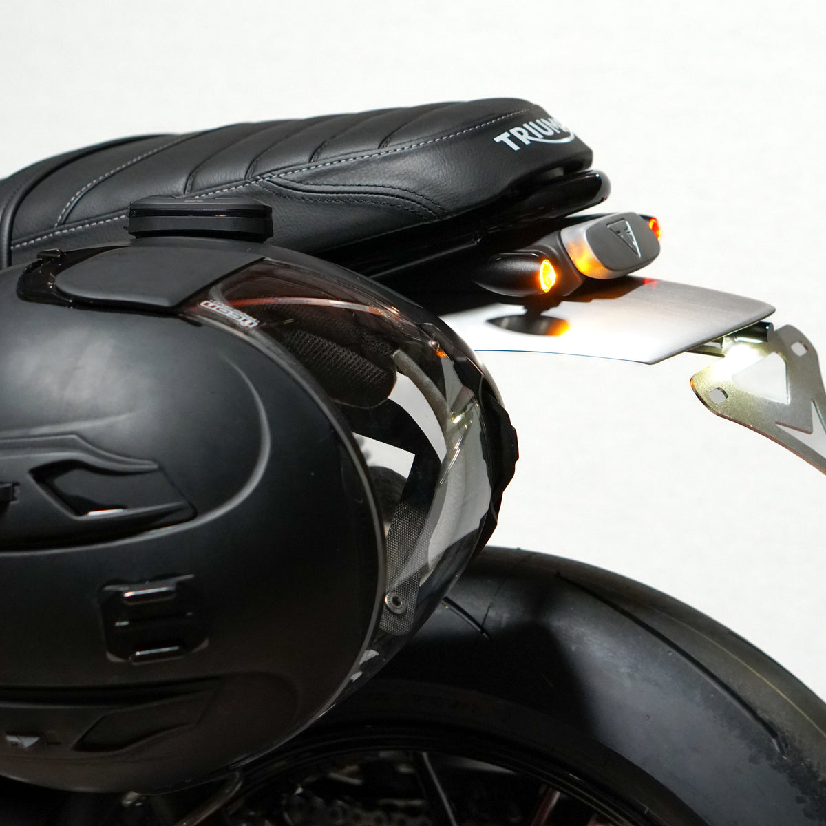 Brogue Triumph Modern Classic Helmet Hook (lock) - 2016+ Triumph Speed ...