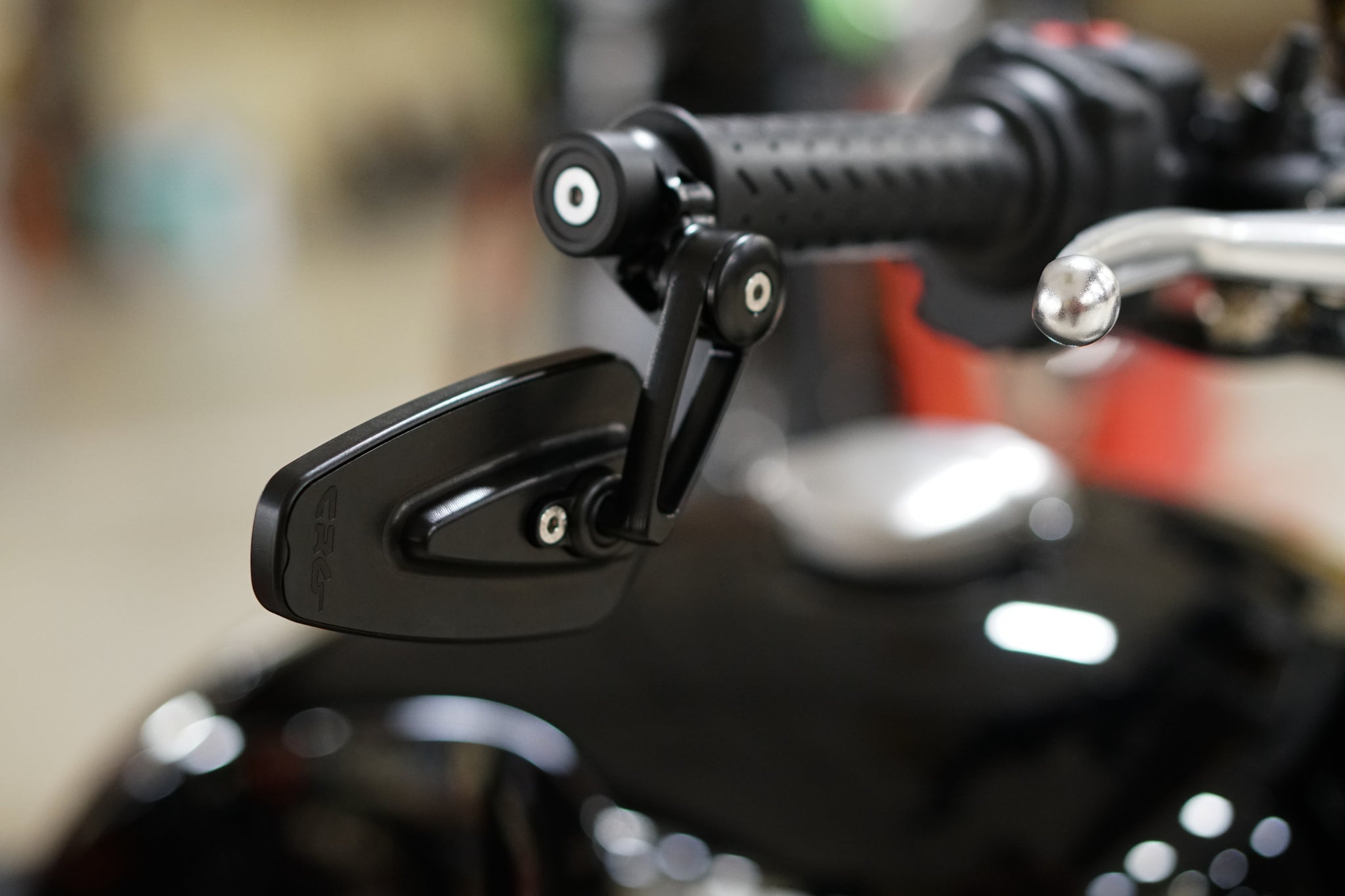 CRG Arrow Bar End Mirror – Brogue Motorcycles