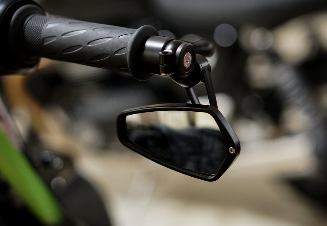 Triumph Bar End Finishers & Mirror Kits - 1” to 7/8" Adapter - Handleb ...