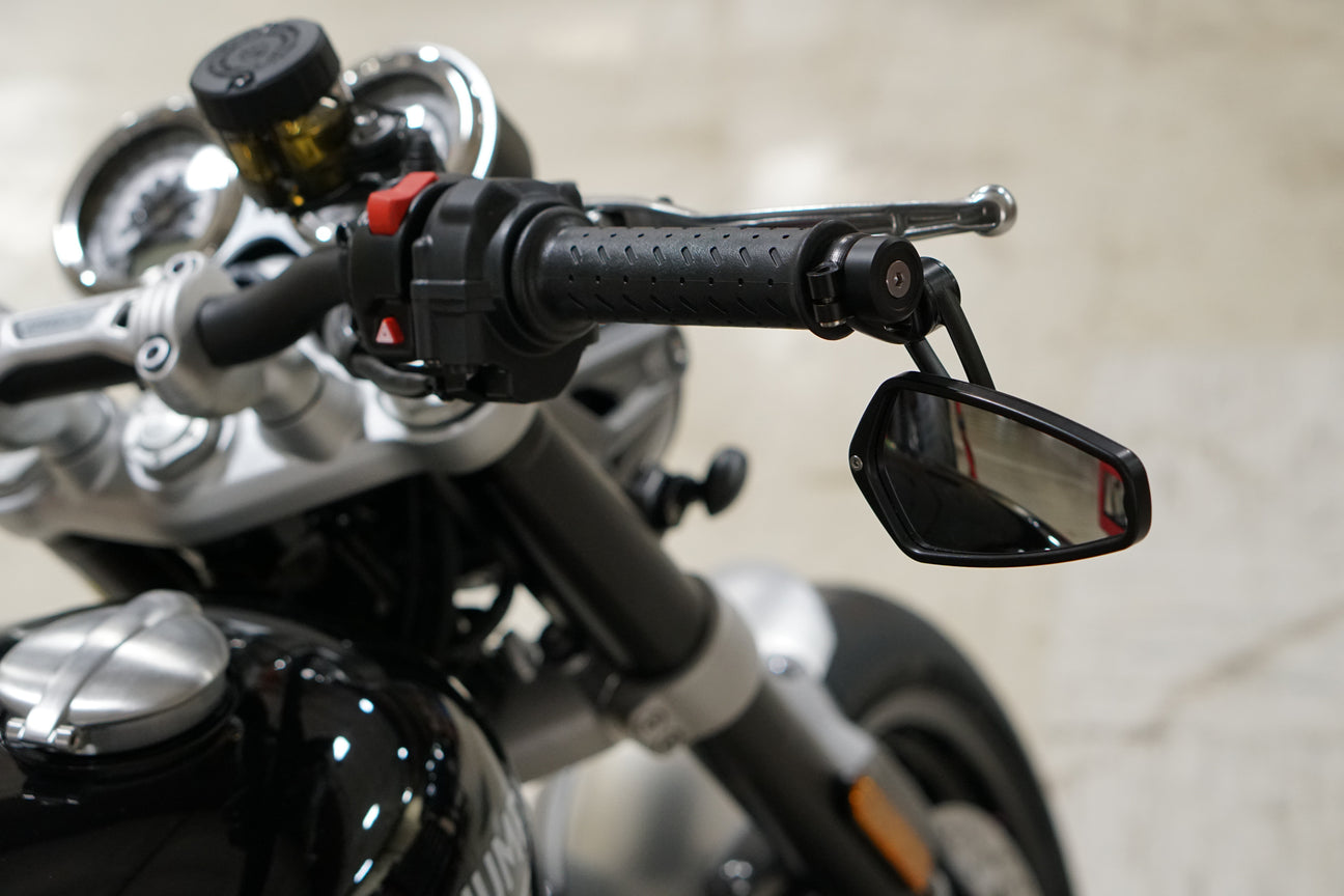 Triumph Bar End Finishers & Mirror Kits - 7/8” Handlebar Triumph Model ...