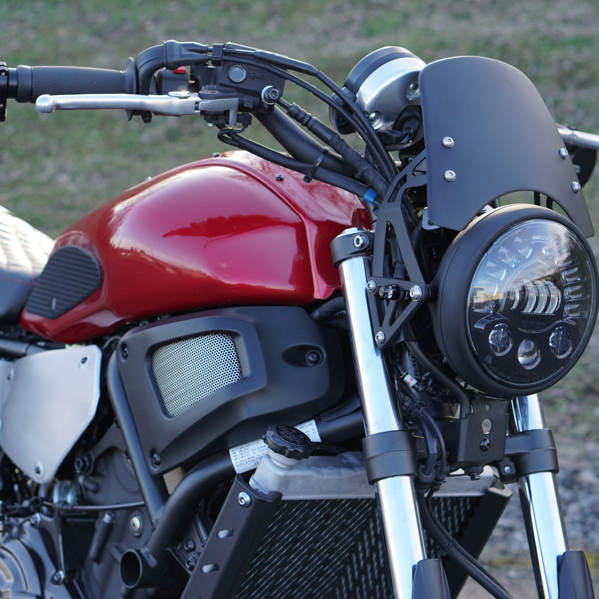 XSR700 7" LED Shallow Bucket Headlight Kit 2016-2021 – Brogue Motorcycles