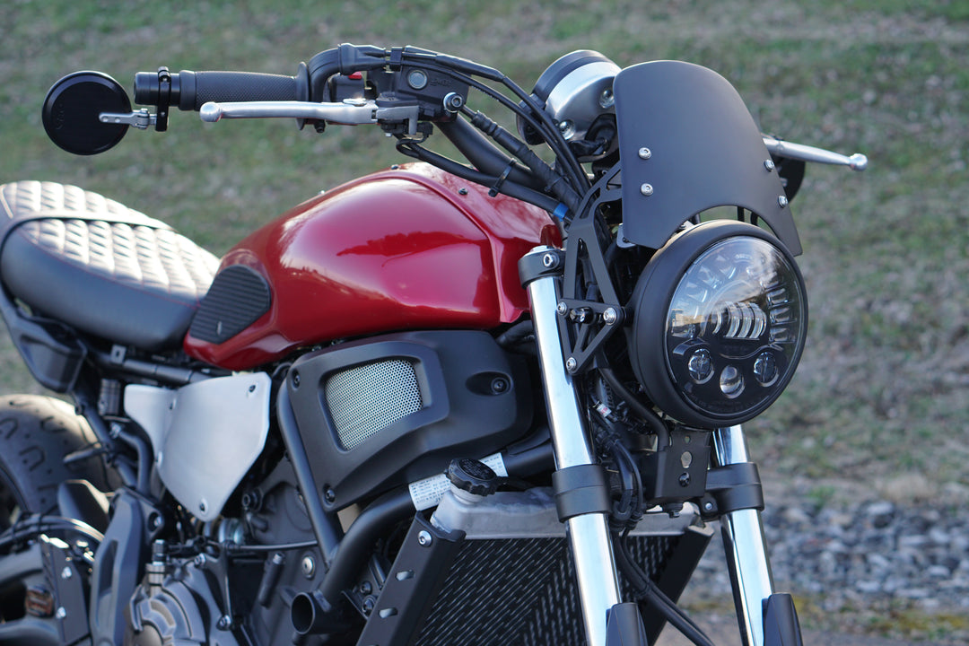 XSR700 7" LED Shallow Bucket Headlight Kit 2016-2021 – Brogue Motorcycles